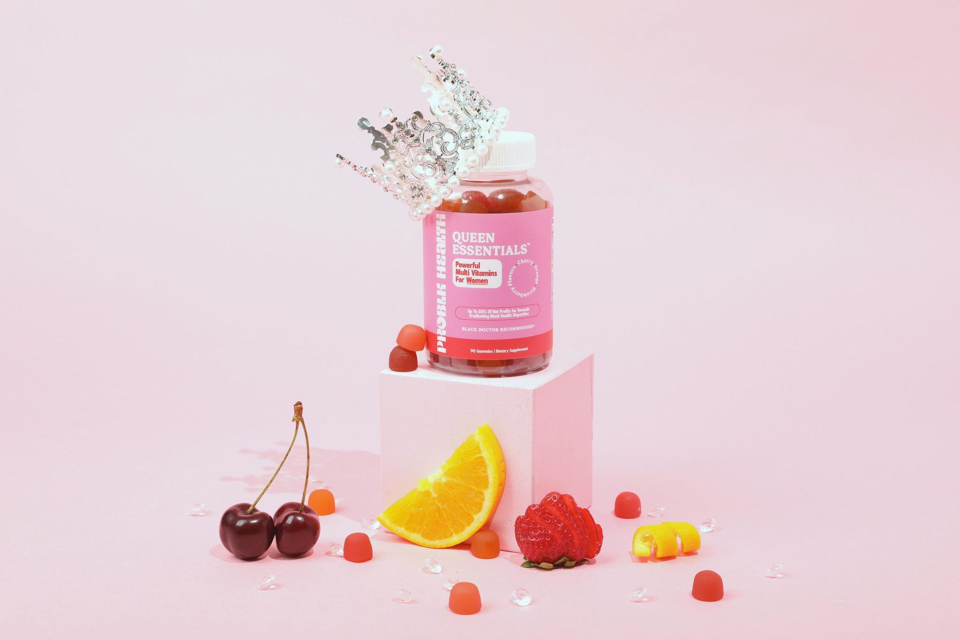 QUEEN ESSENTIALS- Women's Daily Multi-Vitamin (plant-based) Gummies ...